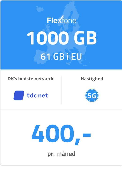 Flexfone priser - Flexfone